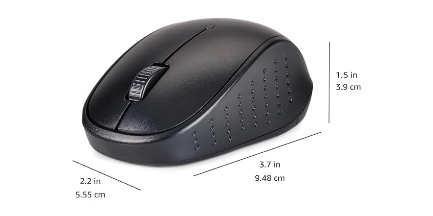 Amazon Basics Wireless Keyboard and Mouse