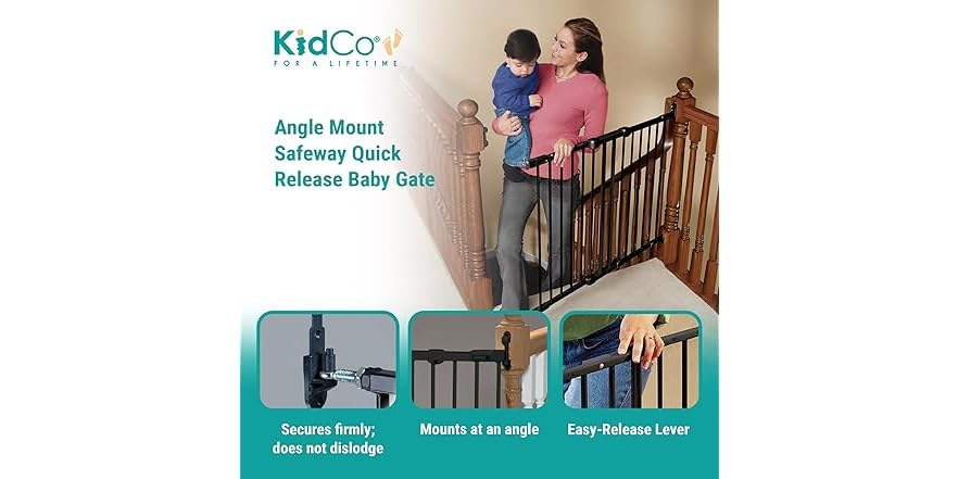 Angle Mount Safeway Quick Release Gate