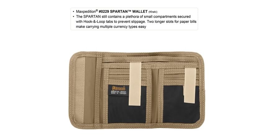 Maxpedition Spartan Wallet