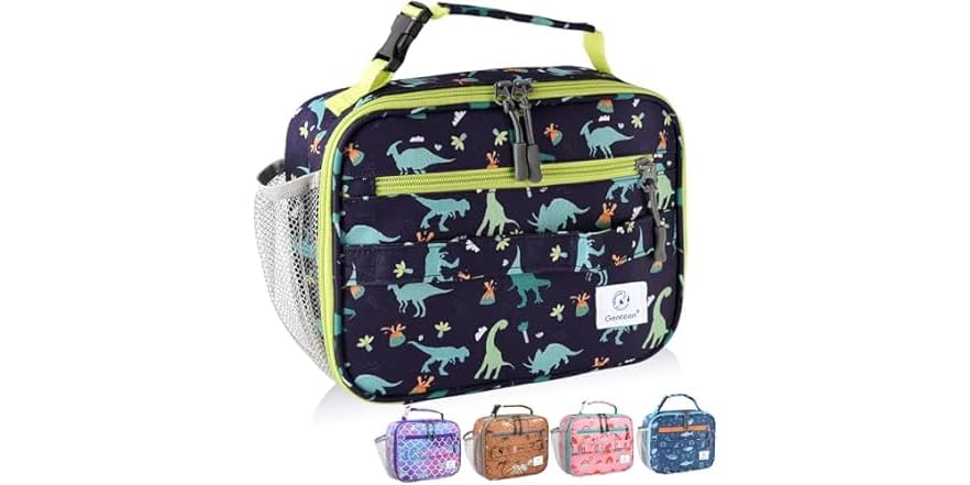 Kids Insulated Zippered Lunch Box