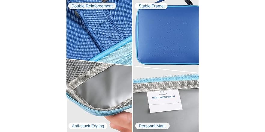 Kids Insulated Zippered Lunch Box