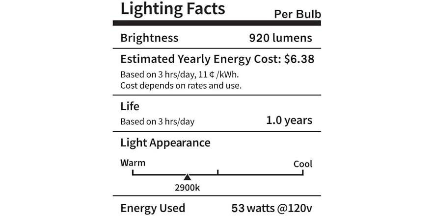 6 Pack Dimmable ECO Halogen Bulbs