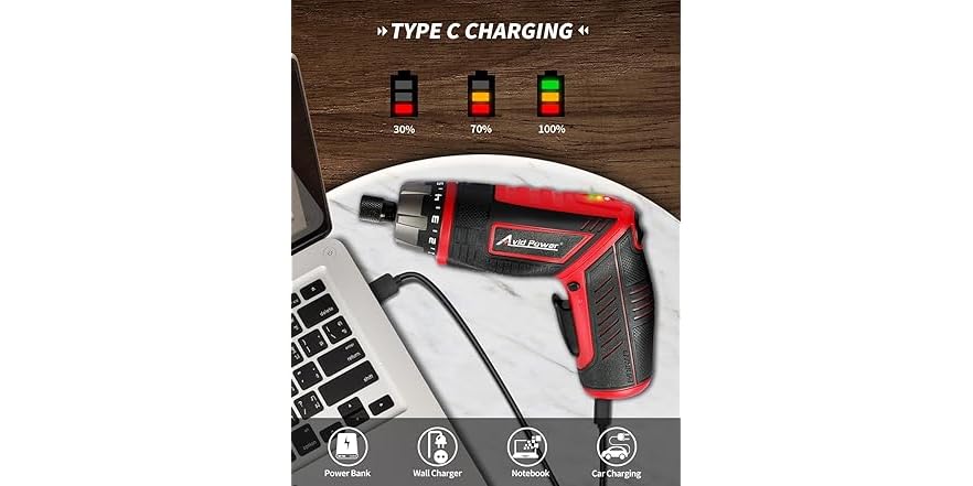 AVID POWER Electric Screwdriver Set