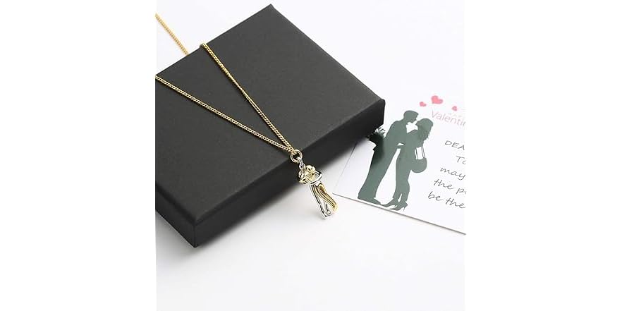 Taouzi Couples Hug Necklace