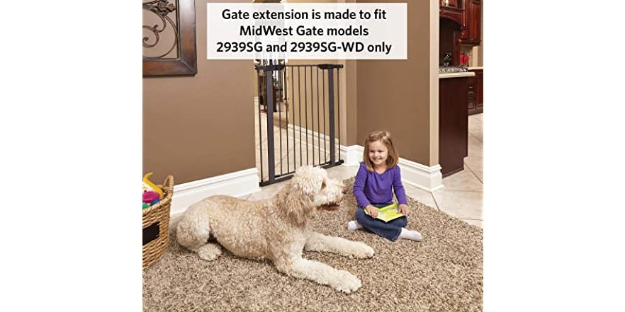 MidWest Steel Pet Gate Extension