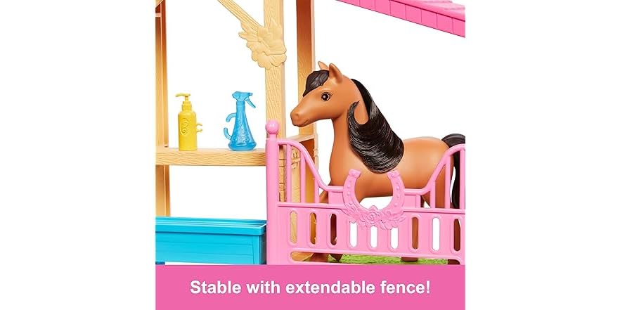 Barbie Stable Playset with Doll