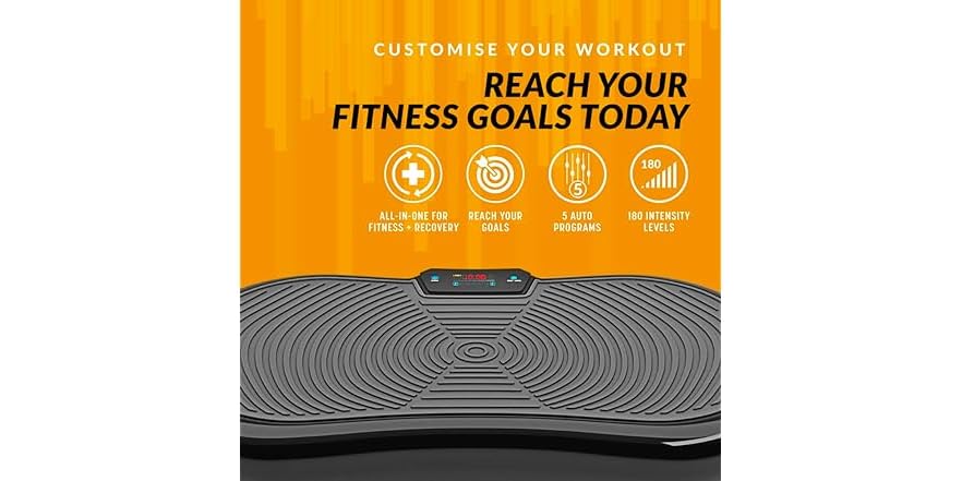 Bluefin Fitness Slim Power Vibration Plate