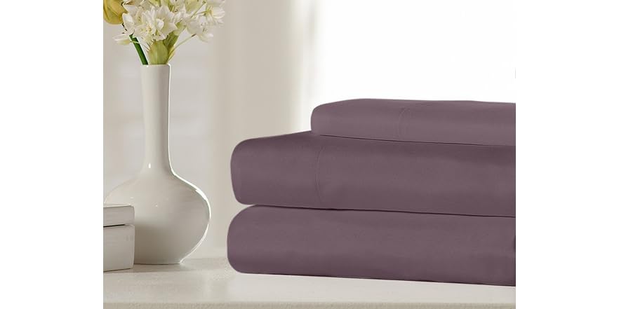 Microfiber Essential Living 4-Piece Sheet Set