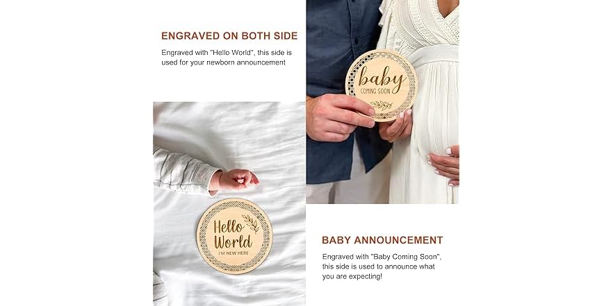 Baby Coming Soon Announcement Ideas