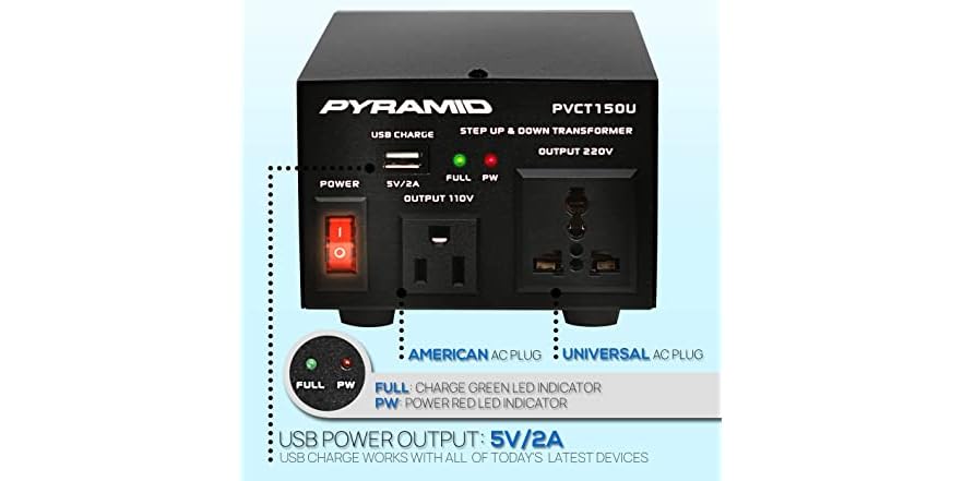 Pyramid Step Up and Down Voltage Converter
