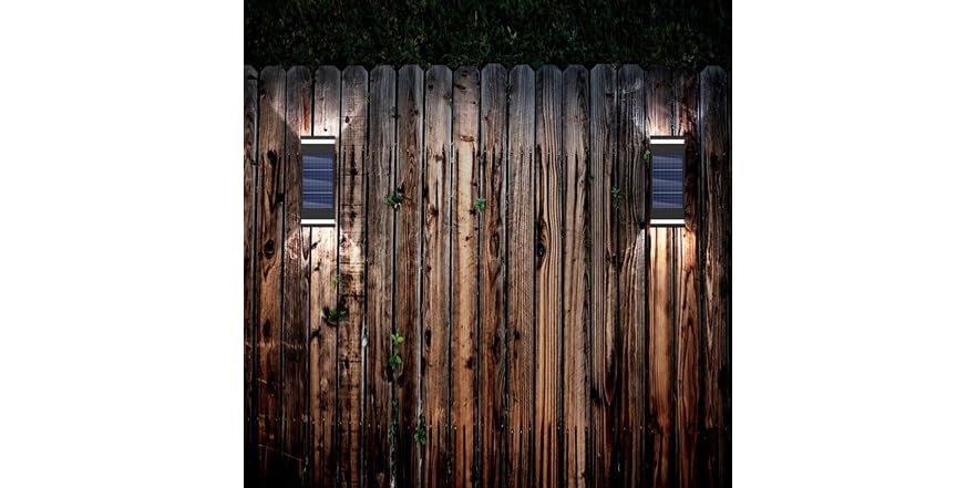 Solar Wall Light Bi-Directional Sconce