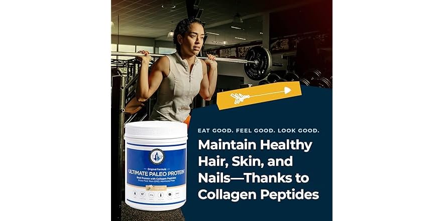 Ultimate Paleo Protein Powder - Vanilla 15 Servings