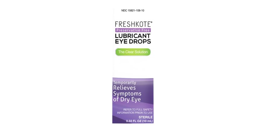 Freshkote Preservative Free Lubricant Eye Drops