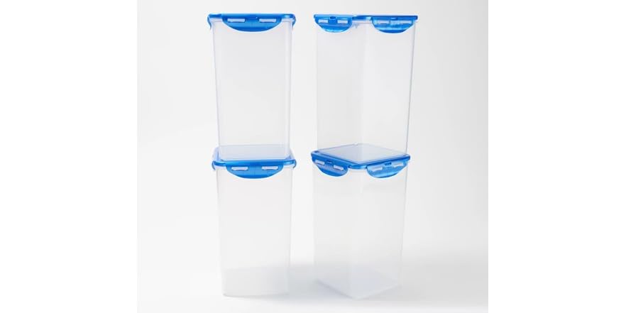 LocknLock 4-Pc Tall Canister Storage Set