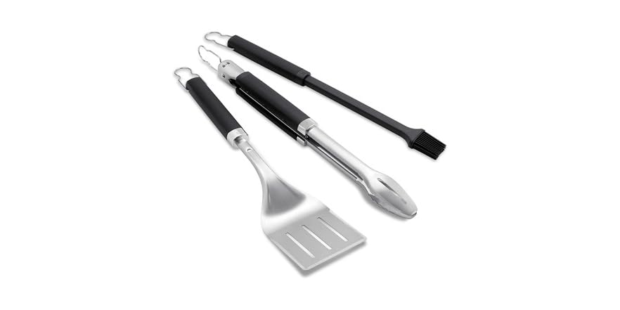 Weber Precision 3-Pc Grilling Tool Set