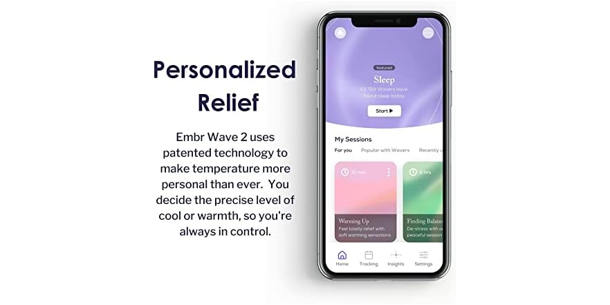 Embr Wave 2 Thermal Wristband, Your Choice of Color