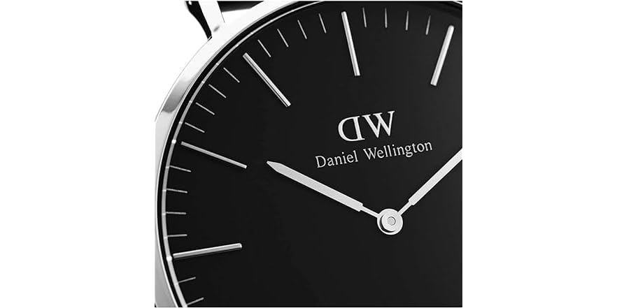DW Silver/Black Sheffield Watch
