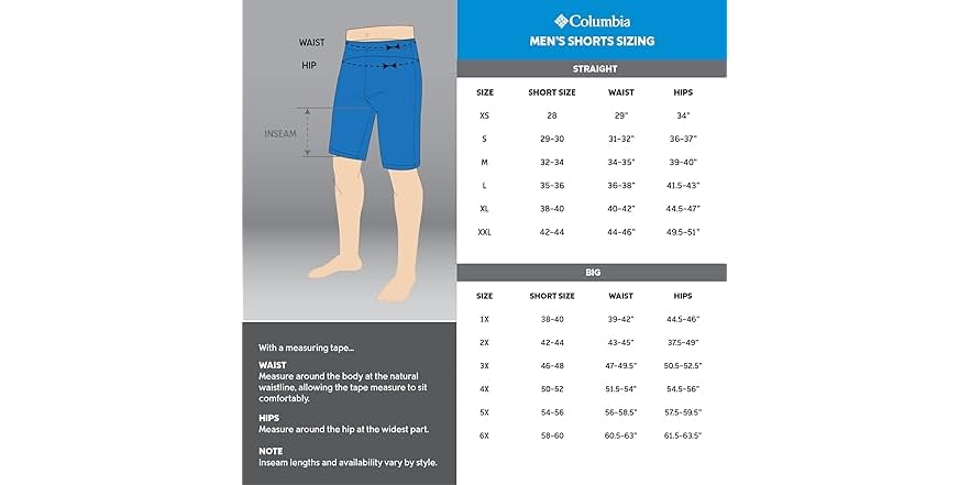 Columbia Men's Slack Tide Short Small
