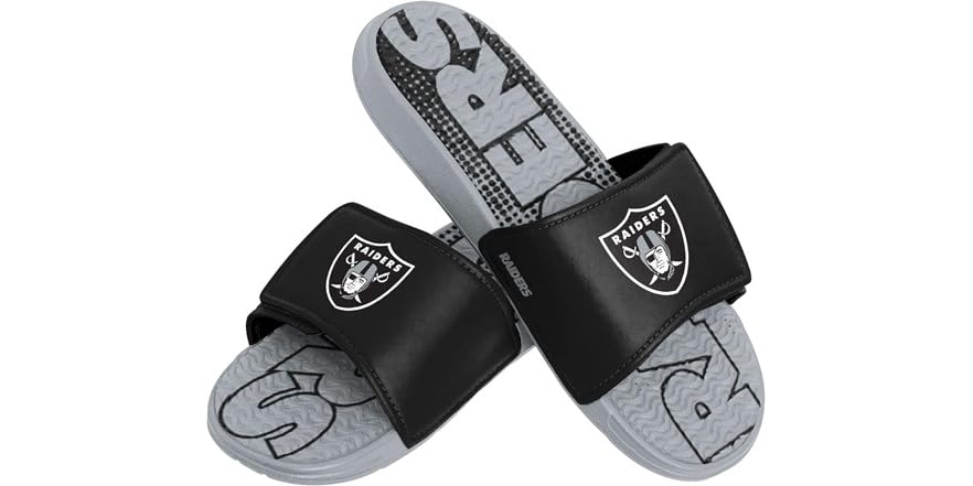 FOCO NFL Mens Gel Slide (S,L)