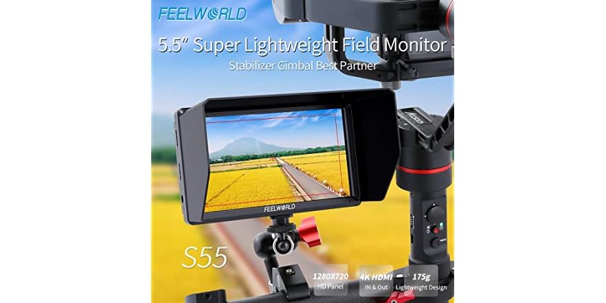 FEELWORLD S55 5.5 inch Camera DSLR Field Monitor