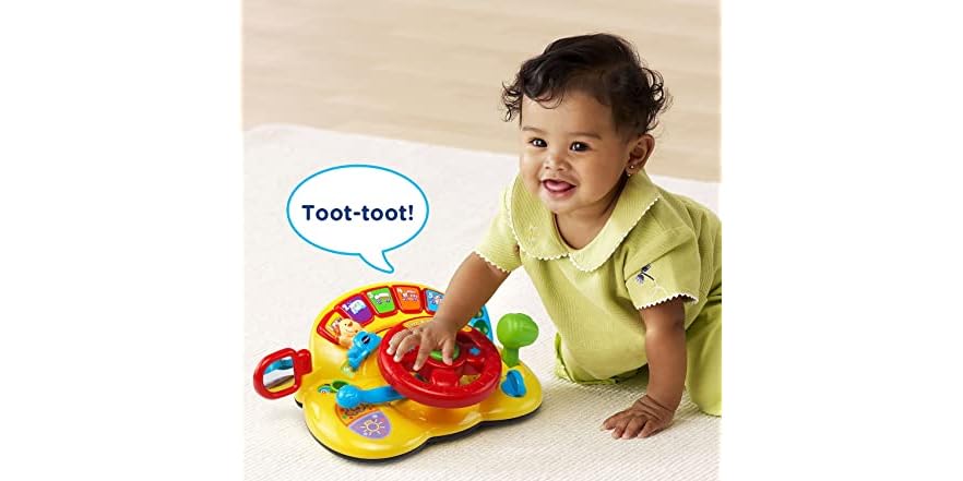VTech Turn and Learn Driver, Yellow