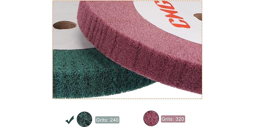 uxcell 150mm x 25mm Flap Wheel