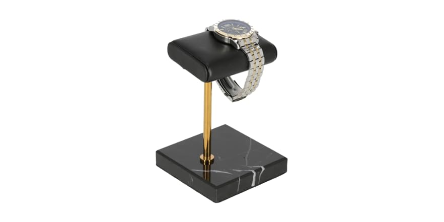 Padded Vegan Leather Watch Display Stand