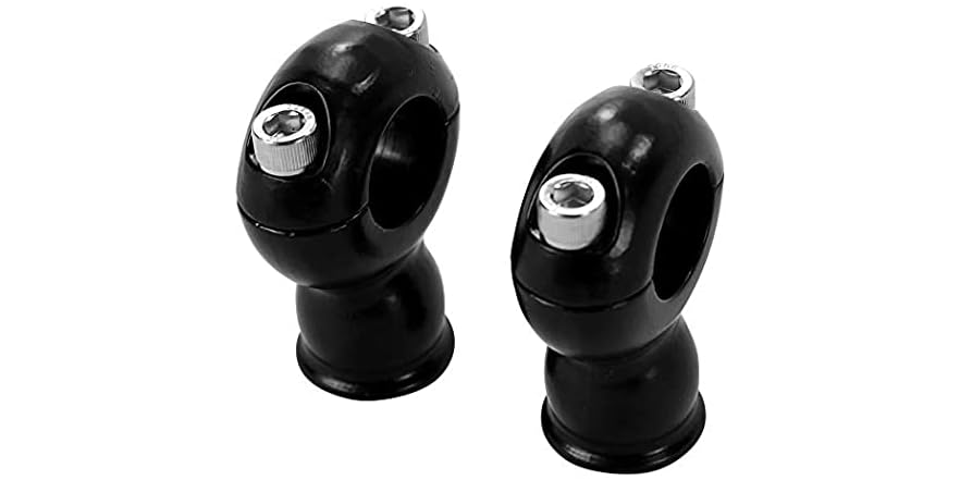 TC Bros. Classic Black Stainless Risers