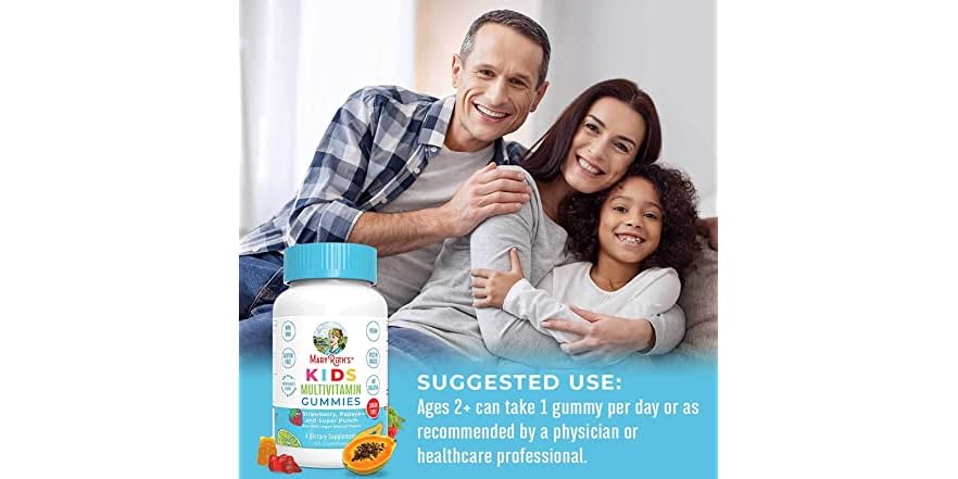 Mary Ruth Kids Multivitamin Organic Gummies