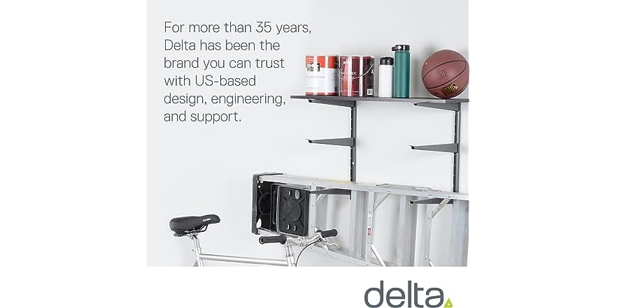 Delta HDRS1000 3-tier Heavy Duty Storage Rack