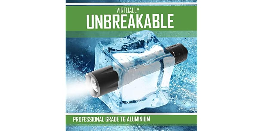 EcoGear FX TK2000 Tactical Flashlight Kit