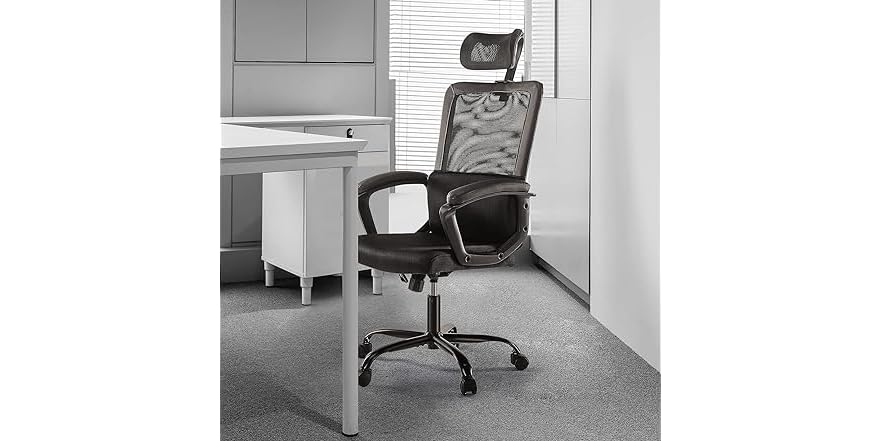 JHK Office High Computer Lumbar Chair