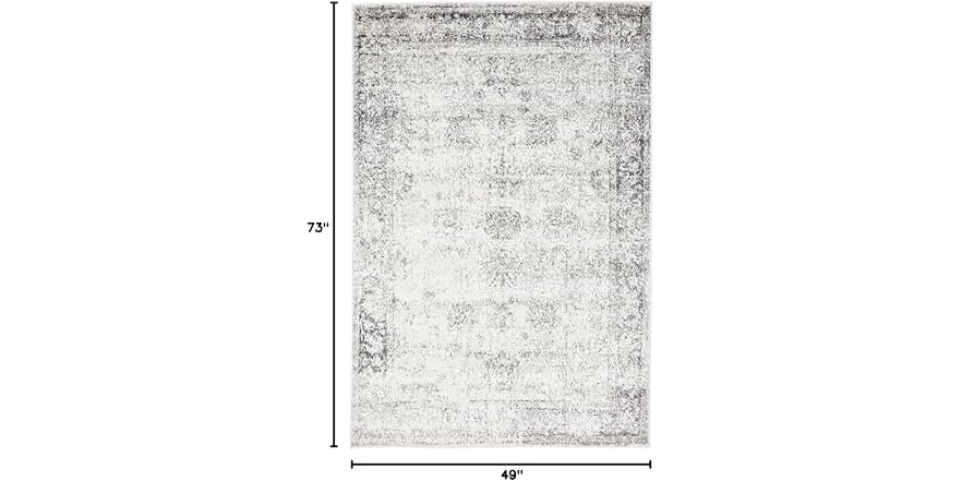 Unique Loom Sofia Collection Area Rug - Casino, 4' 1" x 6' 1"