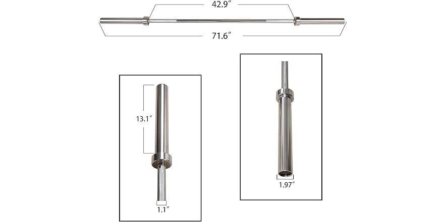Signature Fitness Olympic Barbell