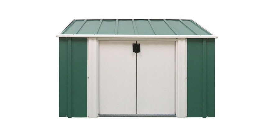 6' x 3' Horizontal Steel Shed