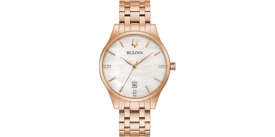 Bulova Ladies' Classic Crystal Stainless