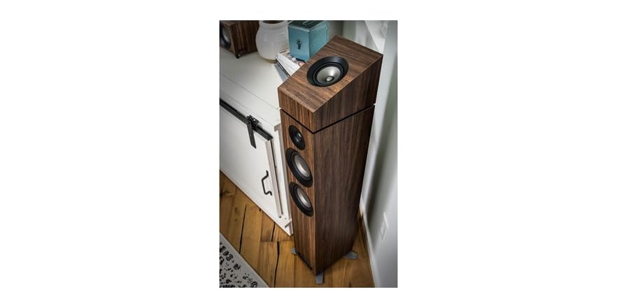 Jamo S 807 Floor Standing Speakers (Pair) - Walnut