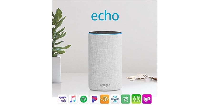 Echo (2nd Generation) - Smart speaker with Alexa
