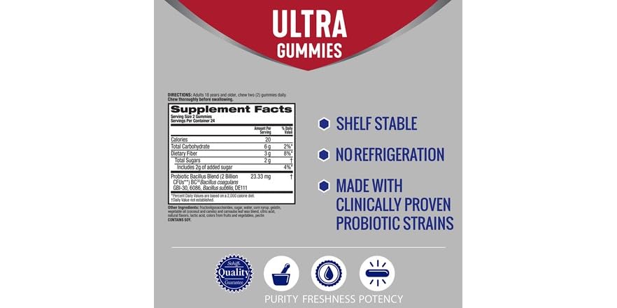 Digestive Advantage Probiotic Gummies 3 Pack
