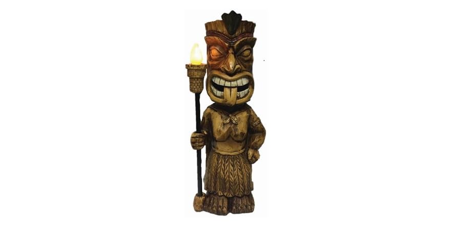 18" Solar Tiki Man