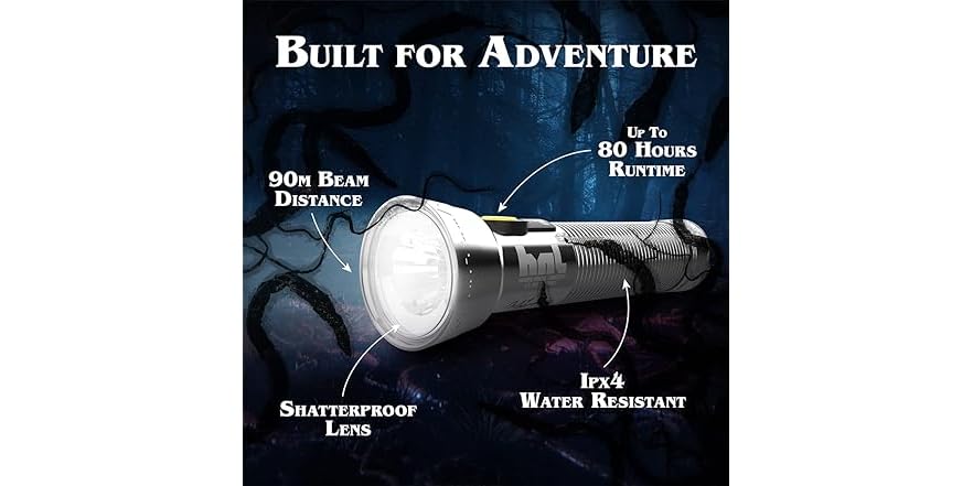 Energizer Stranger Things Demogorgon Hunting LED Flashlight (w/batteries)