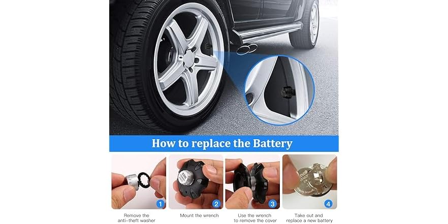 Blueskysea Tire Pressure Monitoring System