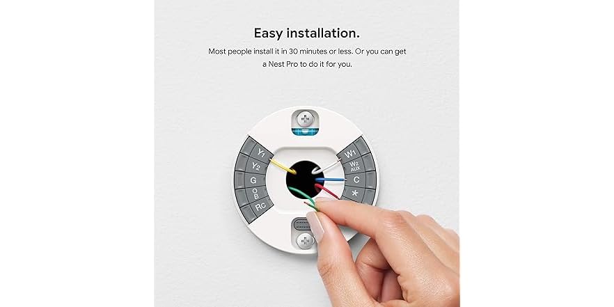 nest NEST T3007ES Nest Smart Learning Thermostat 3rd Gen st