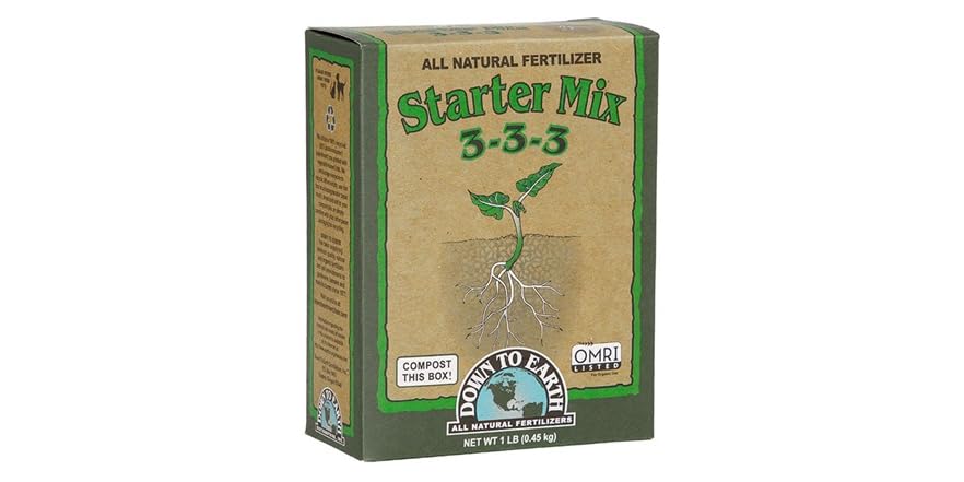 Organic Starter Fertilizer Mix, 1 lb