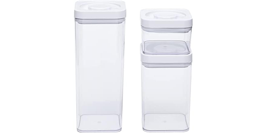 Amazon Basics 10-Piece Square Food Containers