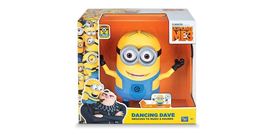 Despicable Me Dancing Dave Action Figure