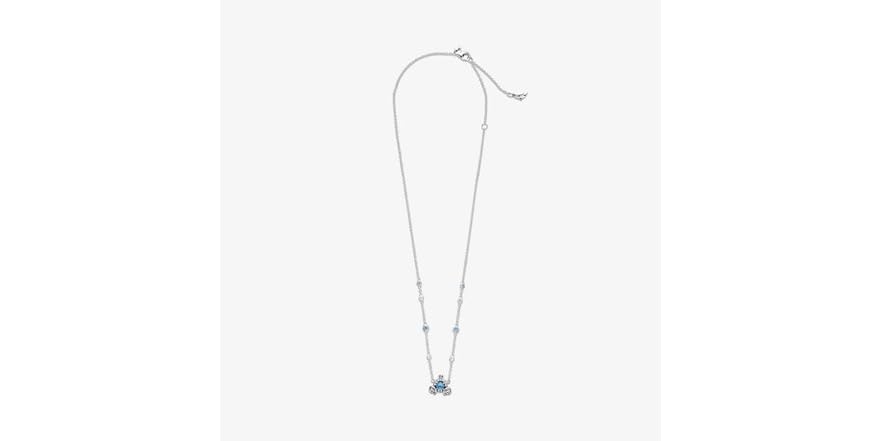 Pandora Disney Pumpkin Coach Necklace