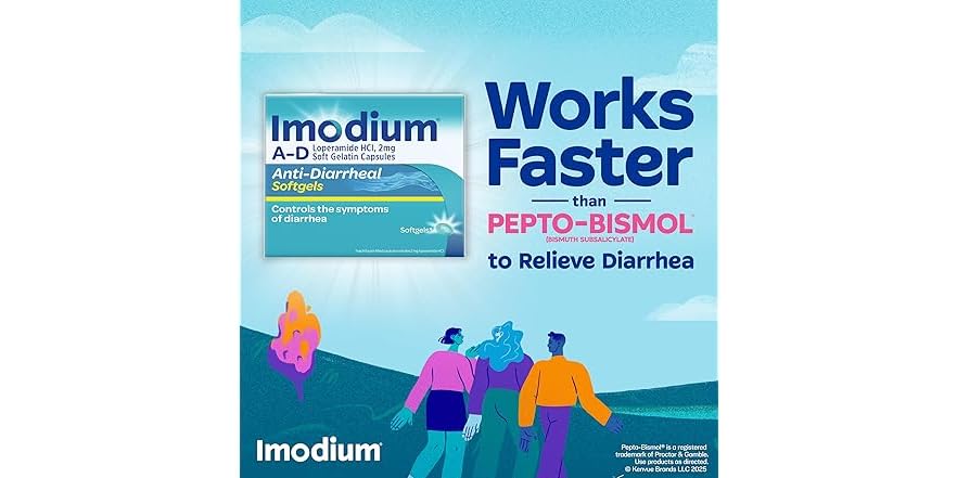 Imodium Imodium A-D Softgels, 24ct