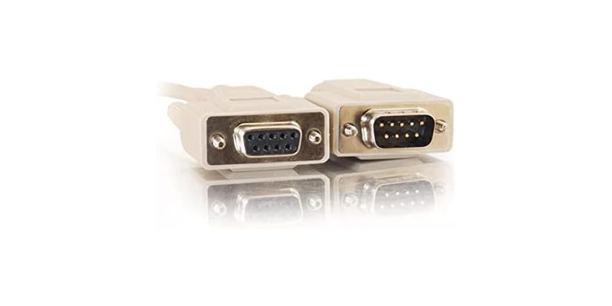 C2G DB9 M/F Serial RS232 Extension Cable