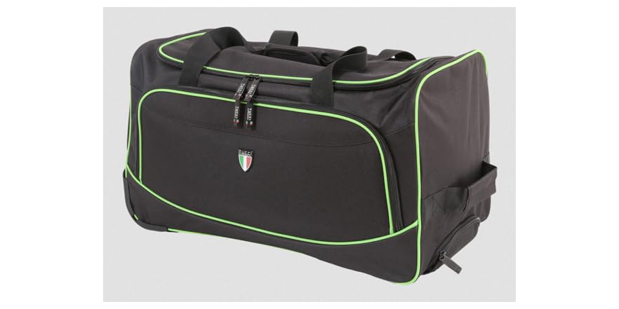 Tucci Italy AMICO Rolling Duffel Bag 22"
